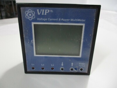 VIP VOLTAGE CURRENT & POWER MULTIMETER VIP-METER CONTROL APPLICATIONS ...