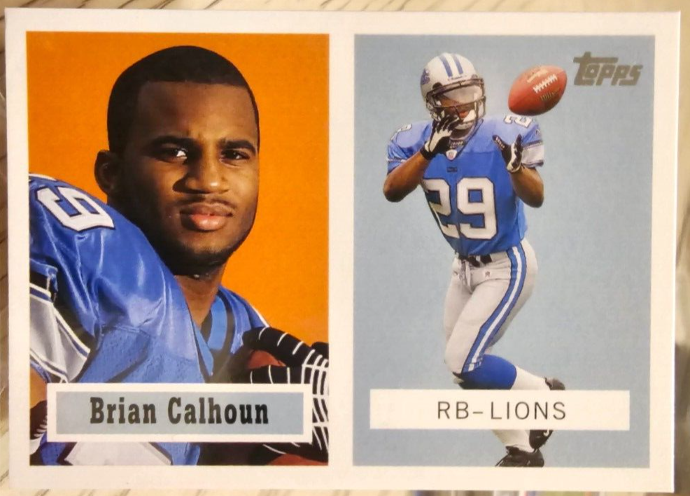 2006 Topps - Turn Back the Clock #13 Brian Calhoun (RC) for sale online ...