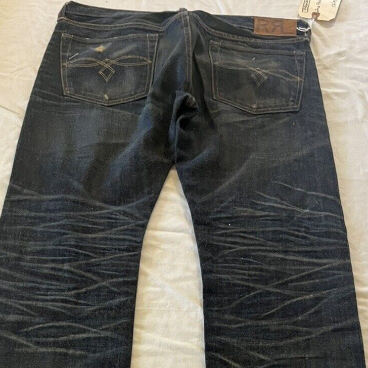 Double RL mens Jeans Vintage Straight Japan Woven Selvedge Sz 29 New ...