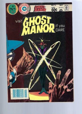 GHOST MANOR 74 - VF- STEVE DITKO - 1971 SERIES - CHARLTON HORROR COMICS ...