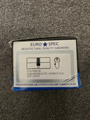 EURO SPEC MP5 HIGH SECURITY EURO CYLINDER BARREL UPVC DOOR LOCK 60mm ...