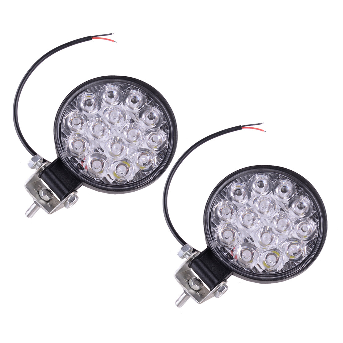 Round 12 Volt Led Work Light 0 420 66 | Durite 12V 24V LED Work Lamp