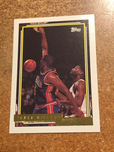 1992-93 Topps Basketball Gold # 369 Terry Mills | eBay