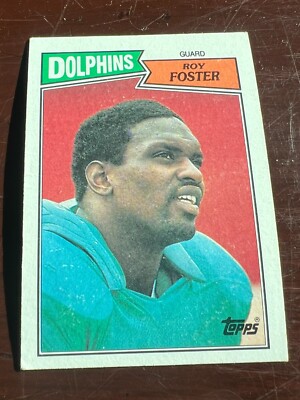 1987 Topps Football Card #241 Roy Foster (R9) | eBay