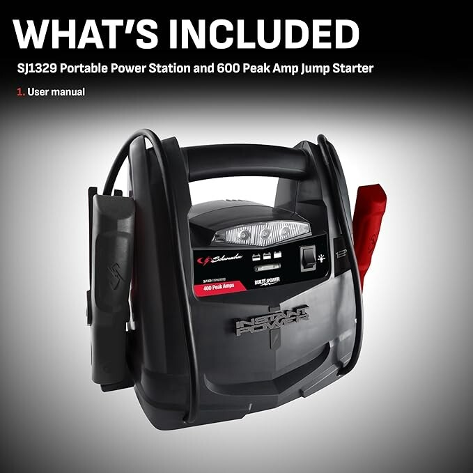 Car Jump Box 12v Battery Jumper Car Starter Booster Truck Heavy Duty ...