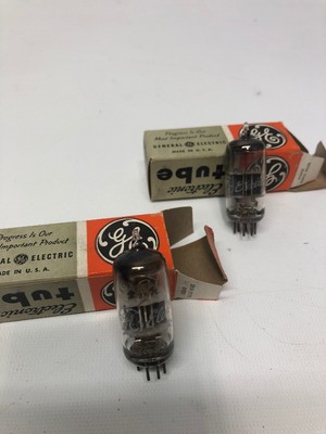 GE 6J6 Tubes Tested 2pk | eBay
