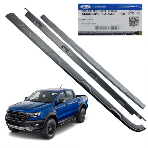 For Ford Ranger Raptor 2019 - 2020 Genuine Rear Tailgate Rail Guards ...