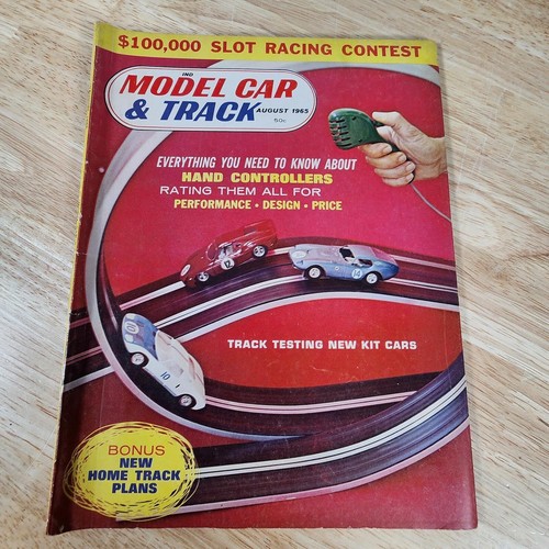 Vintage Model Car & Track AUG 1965 VOL 2 # 8 | eBay