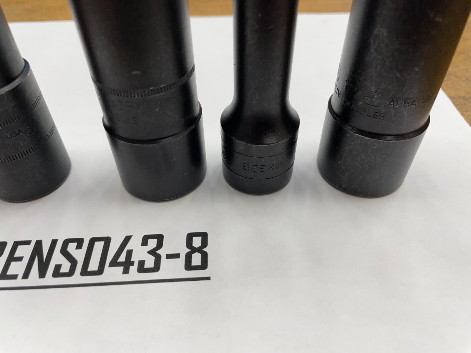 Snap-on Tools USA NEW 6pc 3/8" & 1/2" Drive 6pt Impact Lug Nut Flip ...