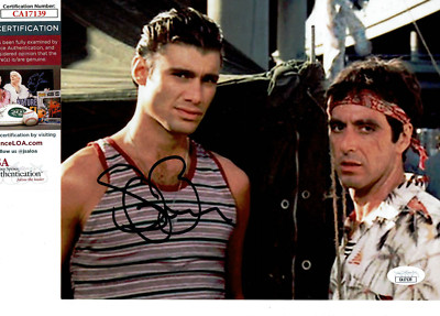 Scarface Steven Bauer autographed 8x10 photo with Al Pacino JSA ...