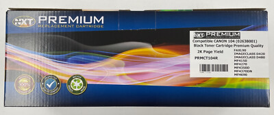 NXT Compat Toner Canon FX9 10 CRG 104 Laser Toner Cartridge - Black ...