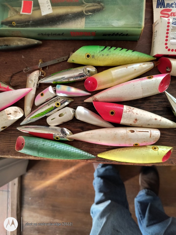 Salmon Fishing Plugs & Lures ( Vintage -? Over 25 !! 4 Boxes!!). | eBay
