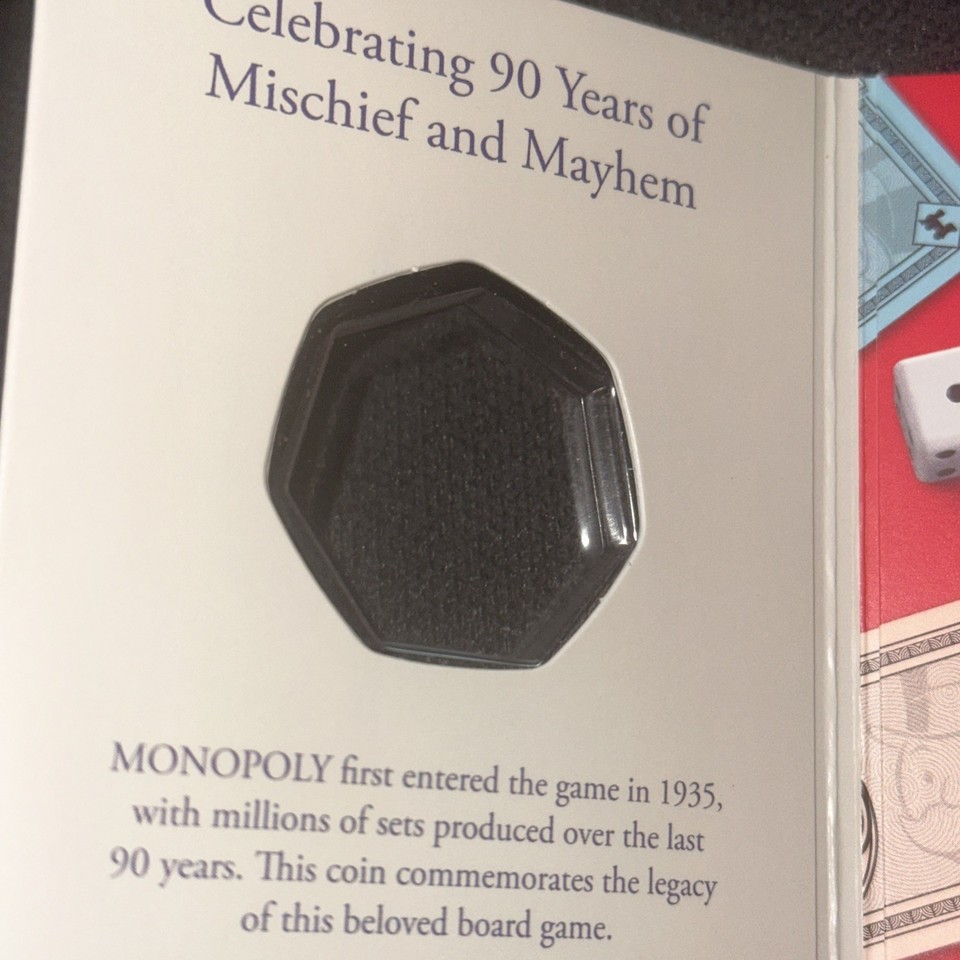Pre Order Royal Mint Strike Your Own 2025 Monopoly 50p coin | eBay UK