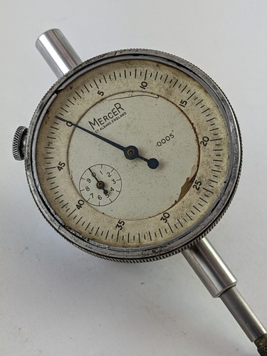 Mercer Dial Gauge Indicator, .0005” divisions, [E061] | eBay UK