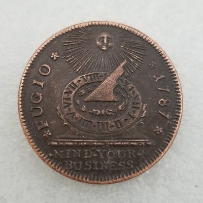 1787 Fugio Cent - Colonial Copper Coin | eBay