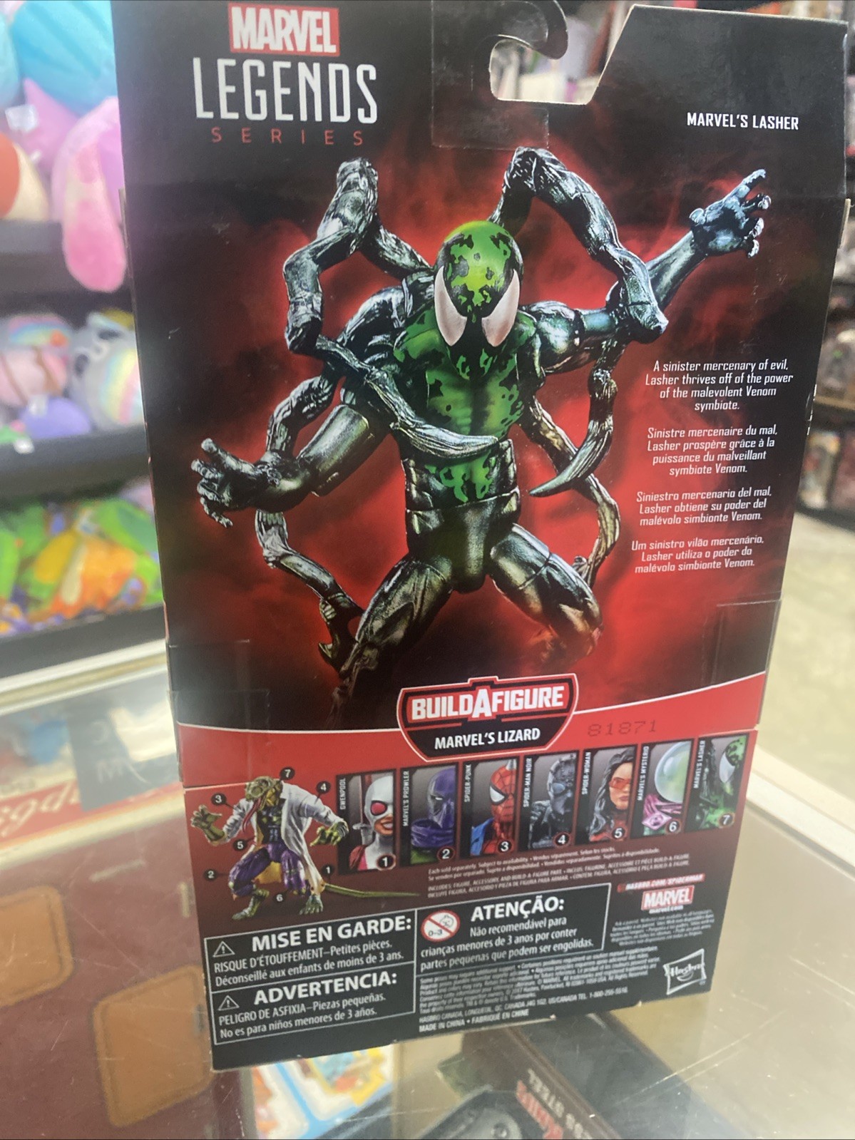 Hasbro Spider-Man Legends 6" Marvel's Lasher Action Figure for sale ...