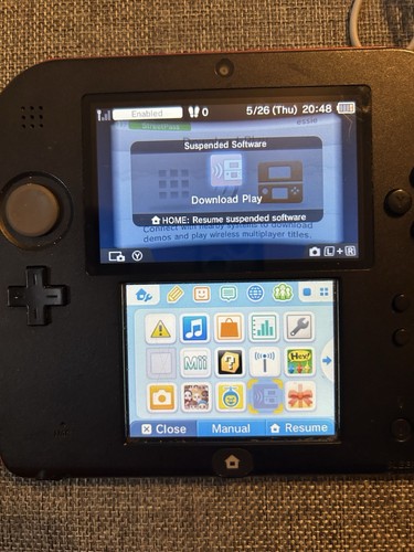 Nintendo 2DS Original With Charger Red And Black | eBay