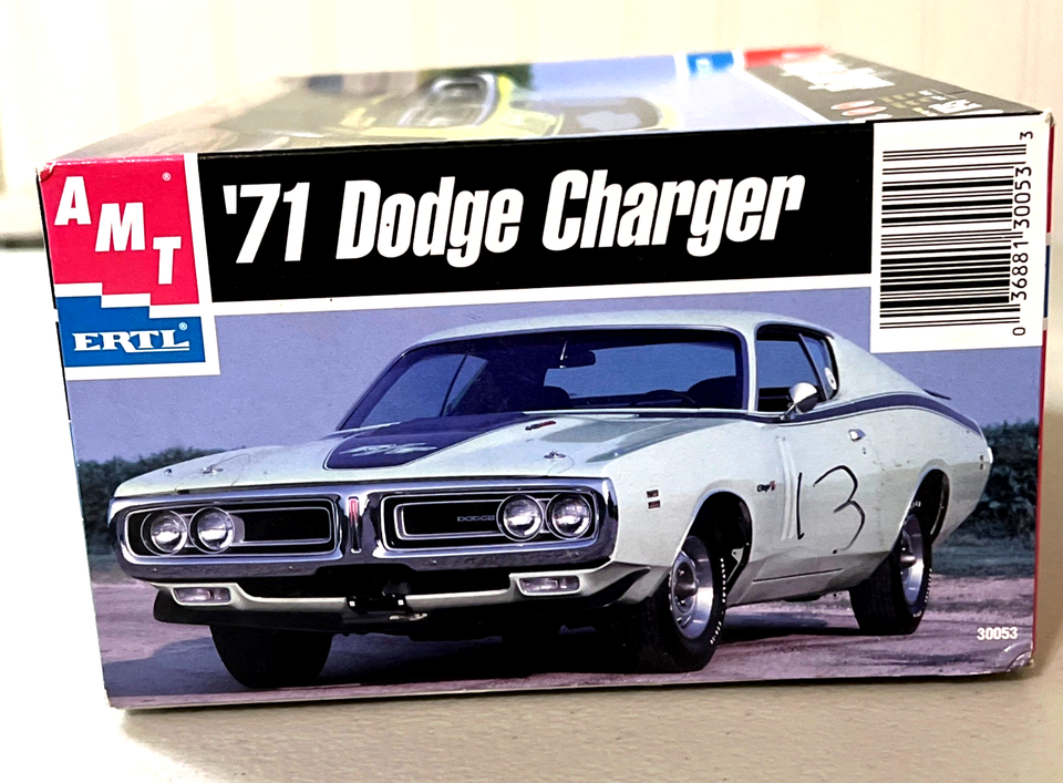 AMT ERTL 1971 Dodge Charger '71 Model Car Kit 1:25 #30053 | eBay