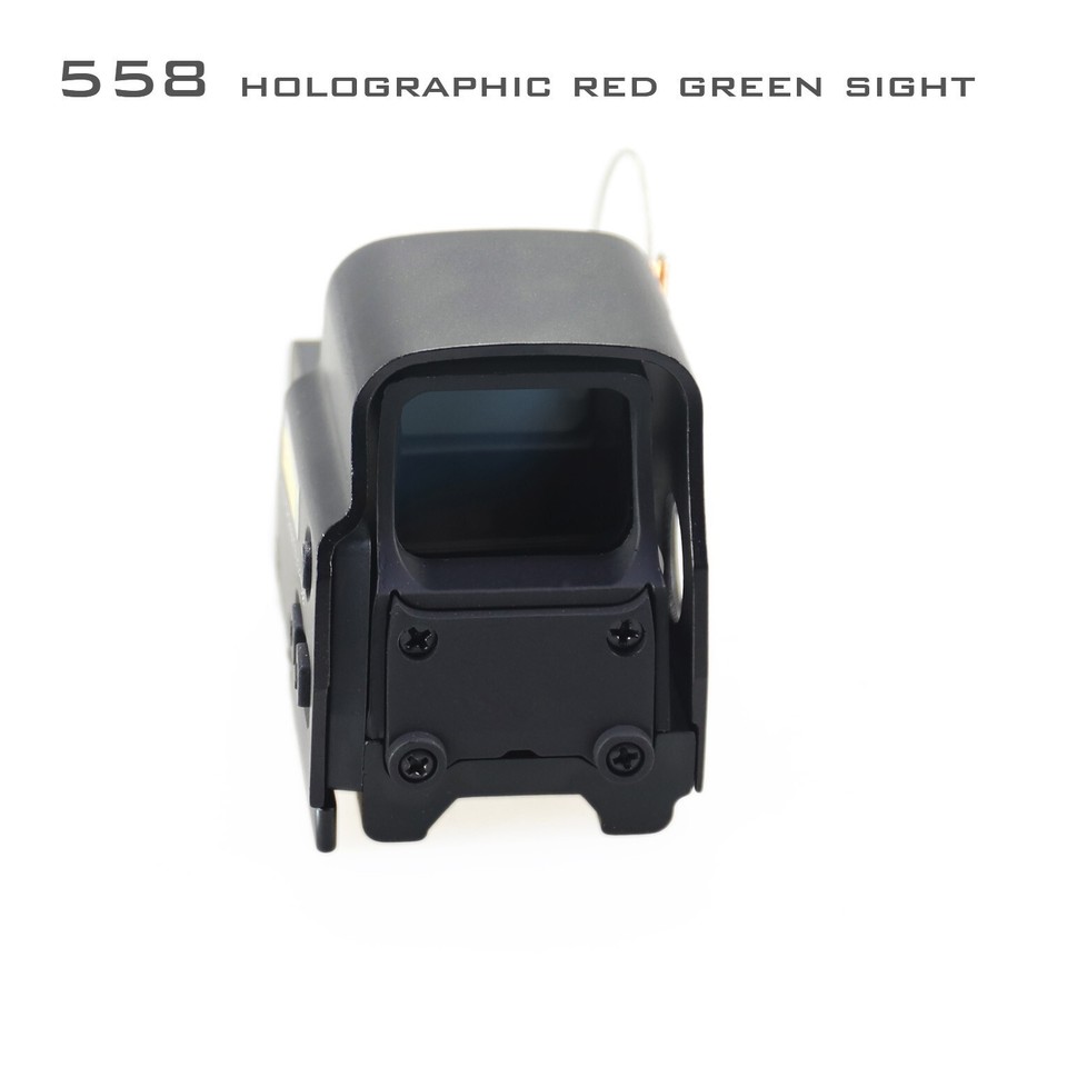 3X G33 Magnifier 558 Red Green Dot Holographic Reflex Sight Scope QD ...