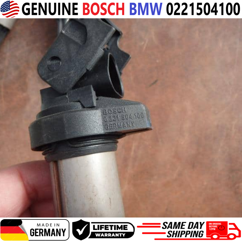 OEM GENUINE BOSCH BMW Ignition Coil For 2001-2010 BMW I4 I6 V8 V12 ...