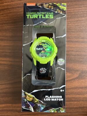 Teenage Mutant Ninja Turtles (TMNT) LCD Flashing Watch - New In Box NIB ...