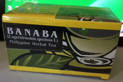 BANABA Philippine Herbal TEA All Natural 5 box w/ 20 Bags/Box Fast USA ...