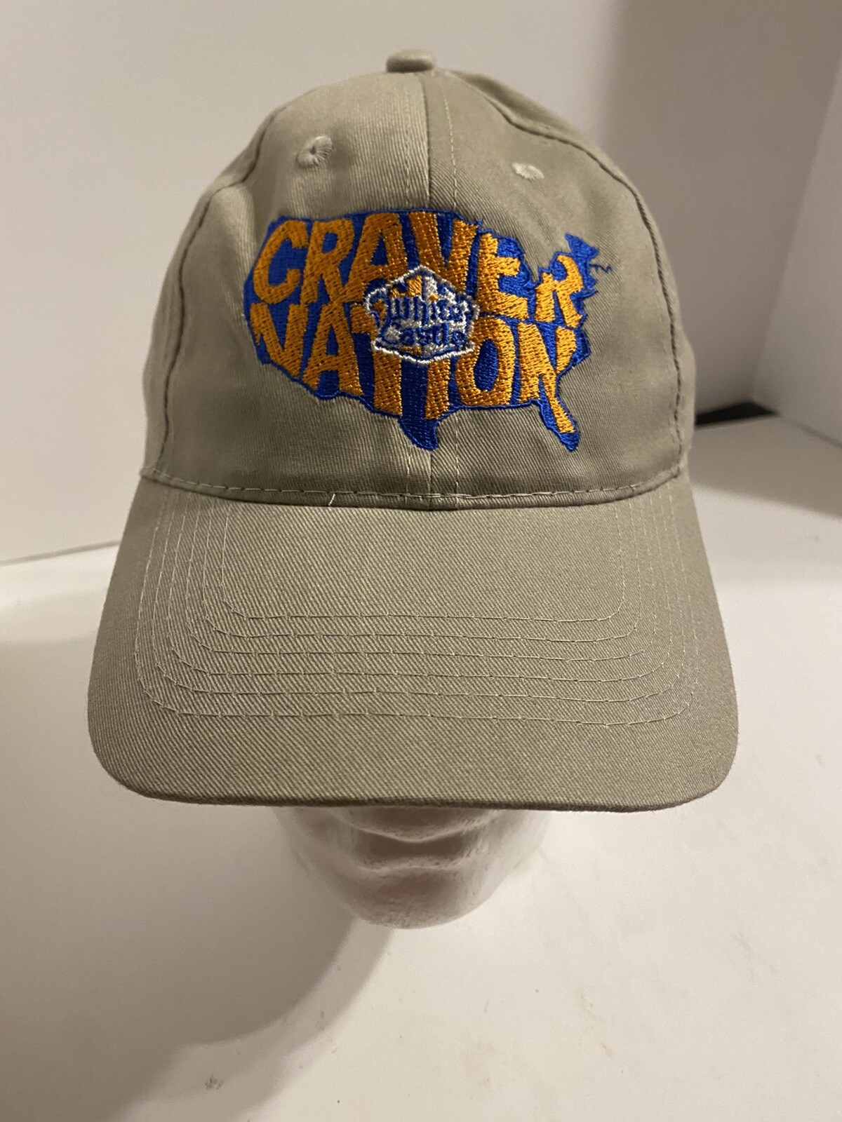 white castle craver nation logo baseball cap b101 | eBay