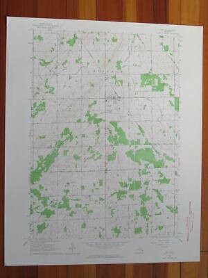 Ubly Michigan 1964 Original Vintage USGS Topo Map | eBay