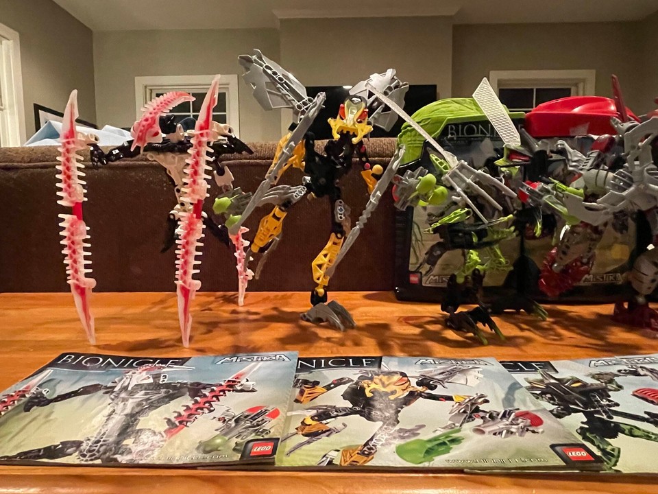 LEGO Bionicle: Mistika 100% Complete Set Of 6, With All Manuals And 3 ...