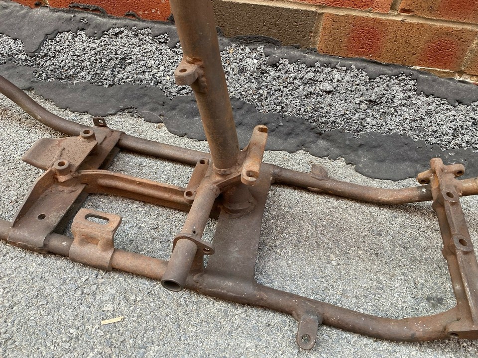 VTG Bullneck Frame Harley Knucklehead 1946-1947 Flathead UL OEM Orig ...
