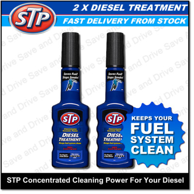 2x STP Diesel Fuel System Treatment Additive Helps Reduce Emissions ...