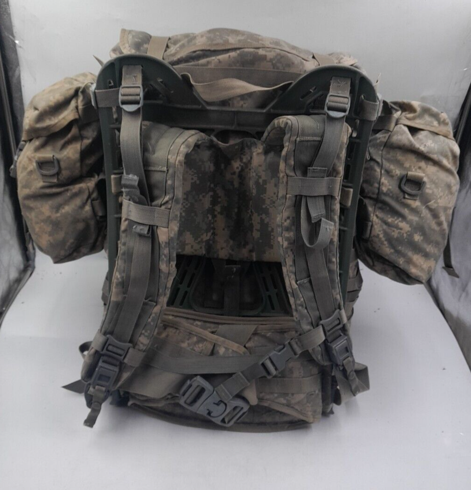 USGI MOLLE II ACU Large Field Pack Rucksack Complete w/ Sustainment ...