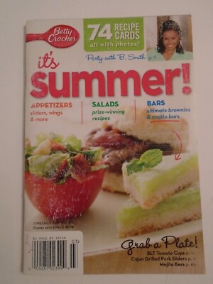Betty Crocker - It's Summer - 74 Recipe Cards All With Photo - June ...