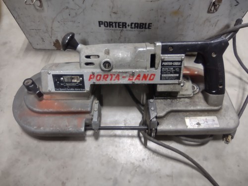 Original Porter Cable Porta Band 728 Extra Heavy Duty Bandsaw with case ...