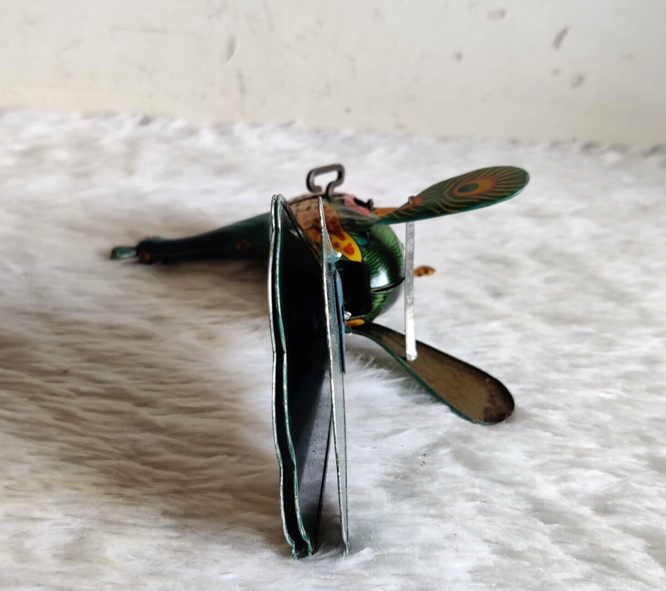 Vintage Proud Peacock Boxed Wind Up Tin Toy ALPS TM Japan Rare Unused ...