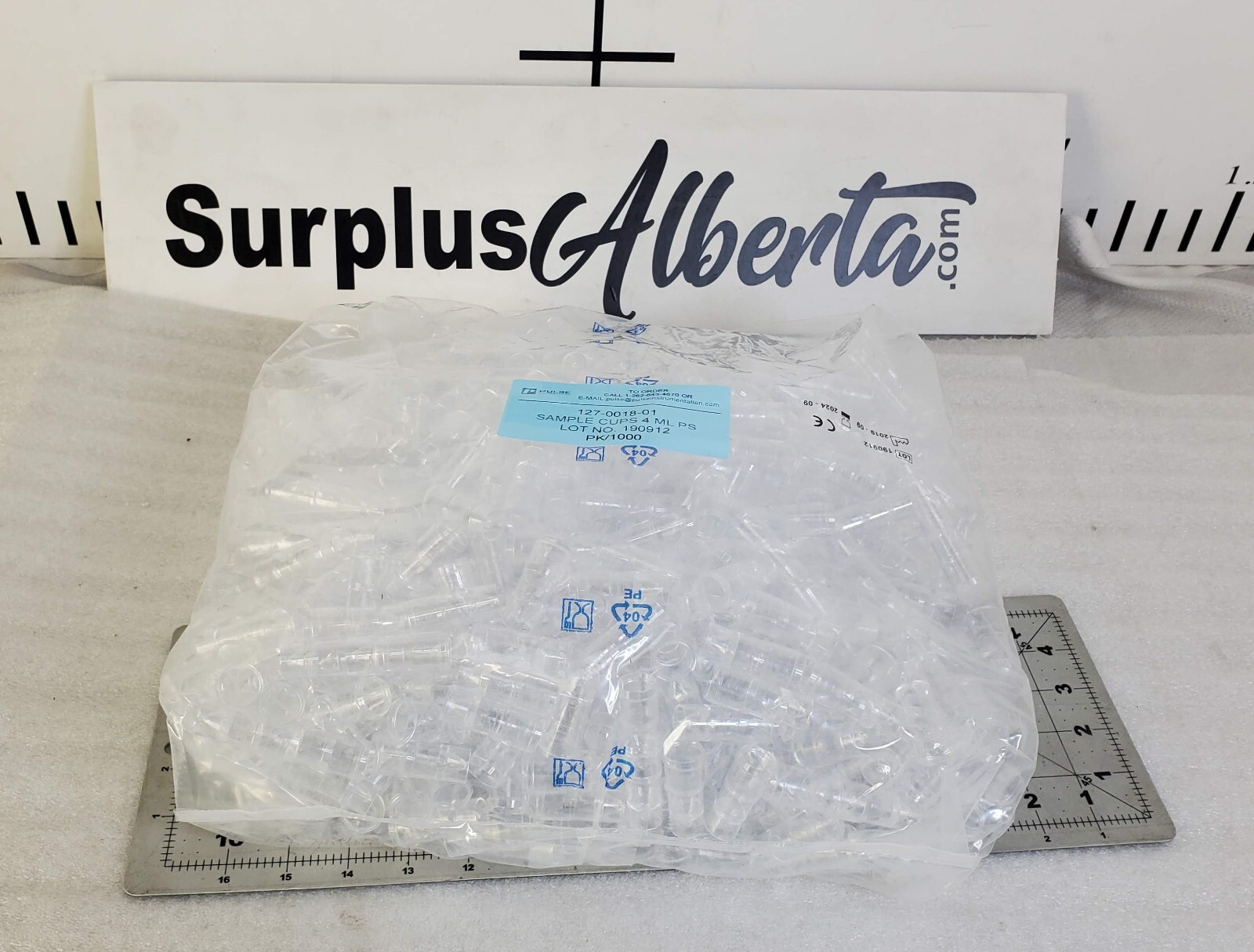 4mL Autosampler Analysis Polystyrene Sample Cups Bag of 1000 Cups | eBay