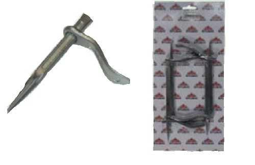 Bricklayers Dutch Pins Galvanised Forged Square Brickies Steel Mortar ...