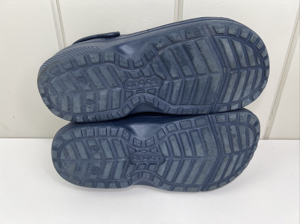 Crocs at Work Unisex Women’s 11 Men’s 9 Iconic Crocs Comfort Blue EUC ...