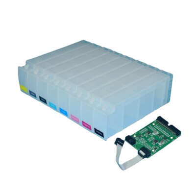 For HP 91 Refillable Ink Cartridge For HP Designjet Z6100 Permanent ...