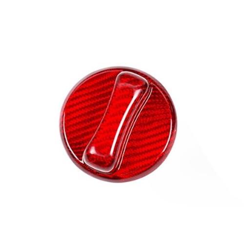 Red Fuel Gas Tank Cap Cover Carbon Fiber For Nissan 200SX 240SX 300ZX ...