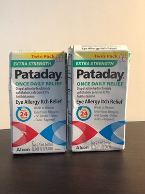 ( 2 ) Pataday Extra Strength Once DailyEye Drops Exp: 01/2026 | eBay