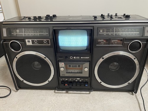 Vintage BOOMBOX Sharp 5P-R2U GHETTOBLASTER radio | eBay