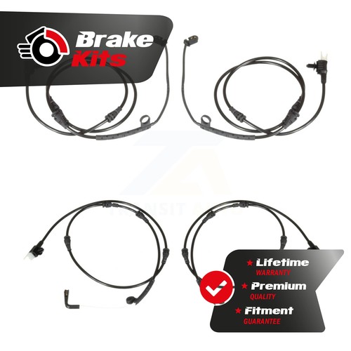 Front Rear Brake Pads Wear Sensor (2 Pack) For 4.2L with | eBay