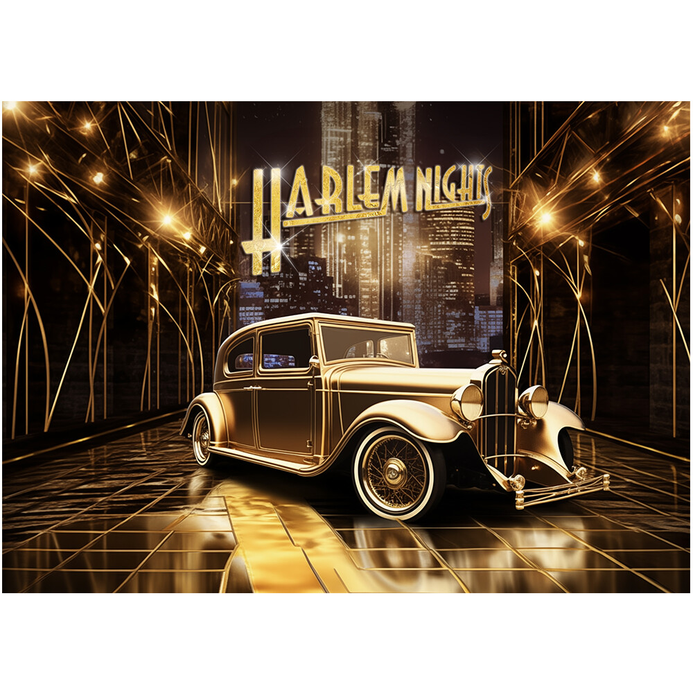 Harlem Nights Backdrop Photography Background 7x5feet Studio Photo ...