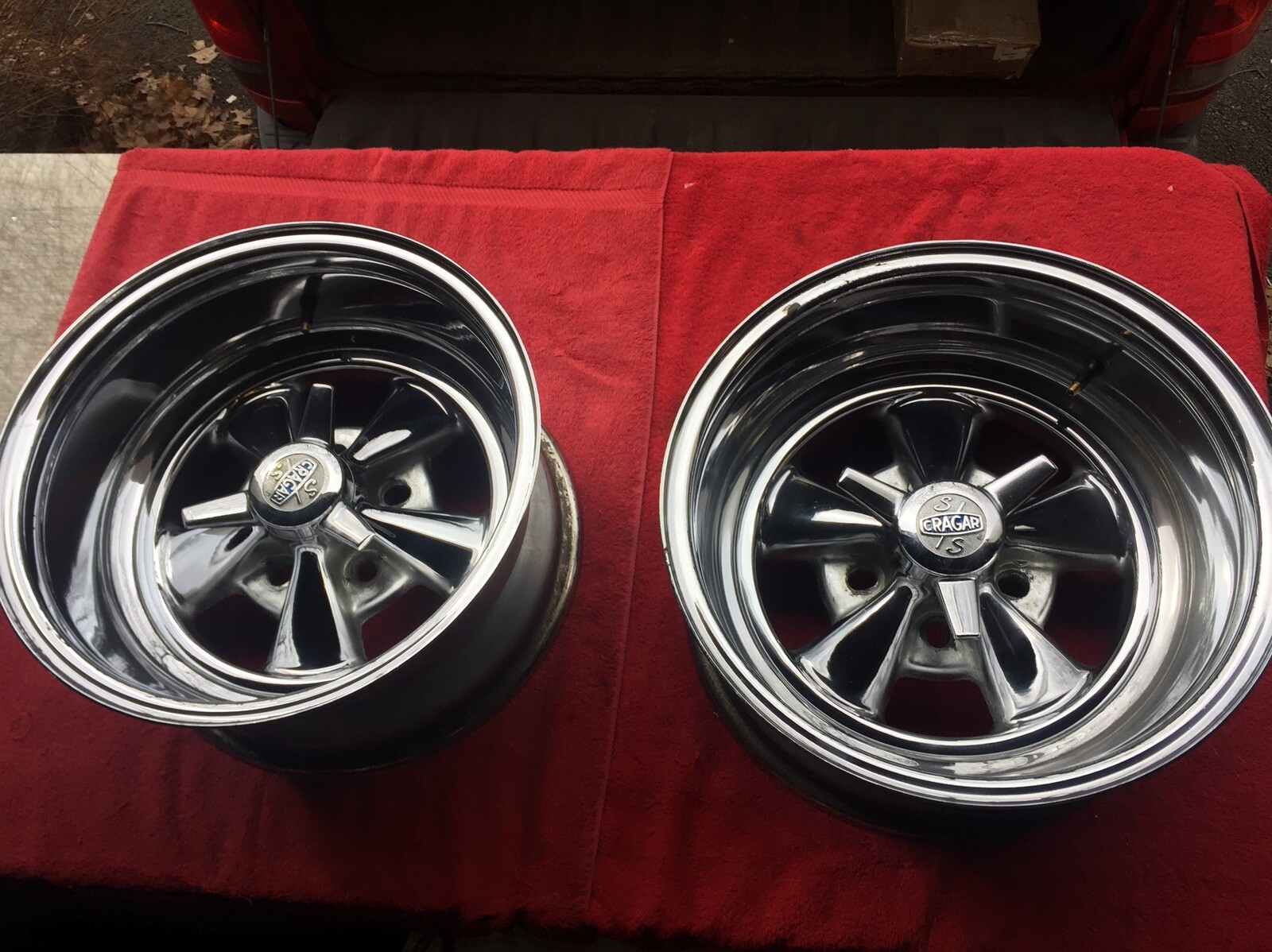 Vintage 1980’s Cragar SS 15 X 8 Unilug Mag Wheels Day 2 Camaro Mustang ...