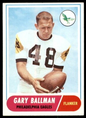 1968 Topps Football Gary Ballman Philadelphia Eagles #58 | eBay