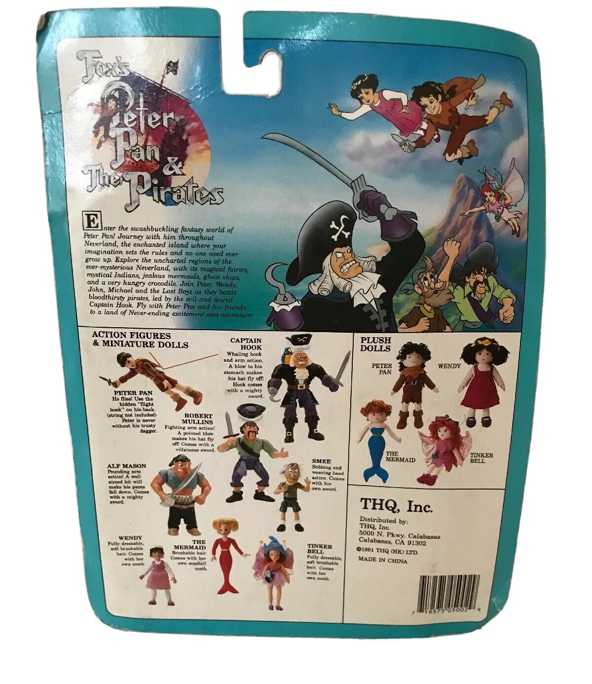 Fox’s Peter Pan & The Pirates, Alf Mason Action Figure, New | eBay