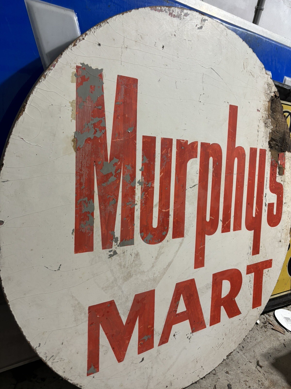 1950s Vintage 36” MURPHYS MART Department Store Painted Wood ...