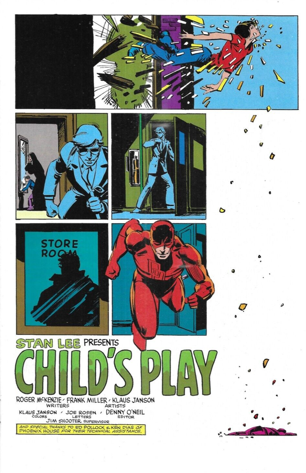 Daredevil Comic 183 Facsimile Reprint Cover B Frank Miller 2023 ...