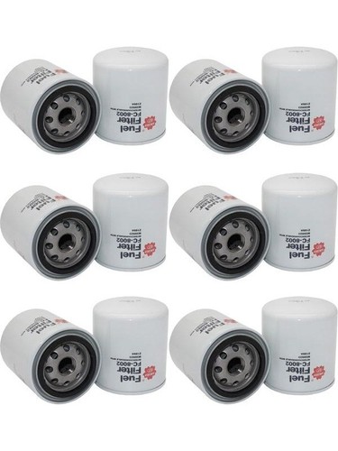 6 x Sakura Spin-On Fuel Filter FC-8002 fits Toyota Dyna 150 3.0 LY212 D ...